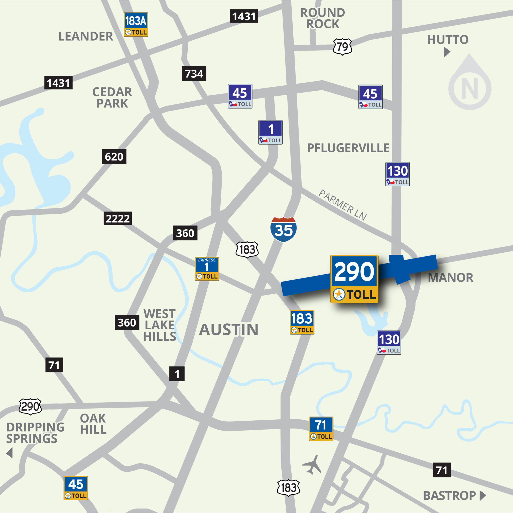 290 Toll | Central Texas Regional Mobility Authority