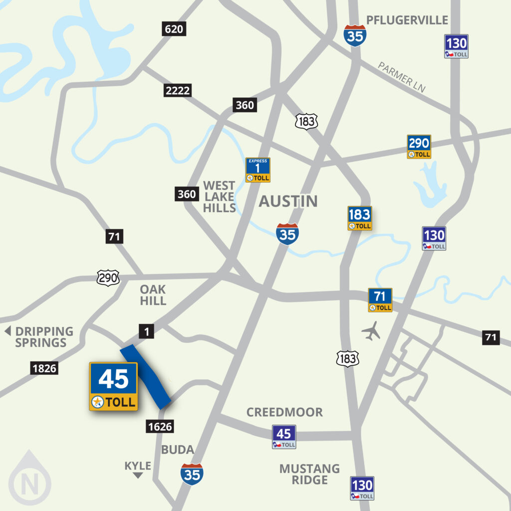 45SW Toll | Central Texas Regional Mobility Authority