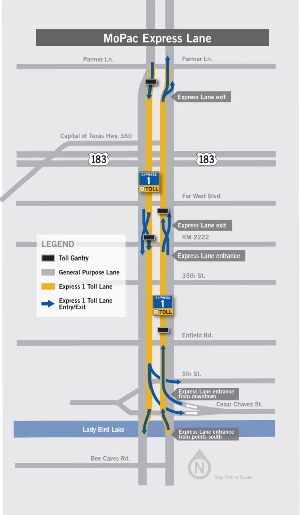 MoPac Express Lane | Central Texas Regional Mobility Authority